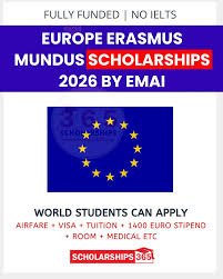 Erasmus Mundus EMAI Scholarship 2026 Fully Funded Europe Study